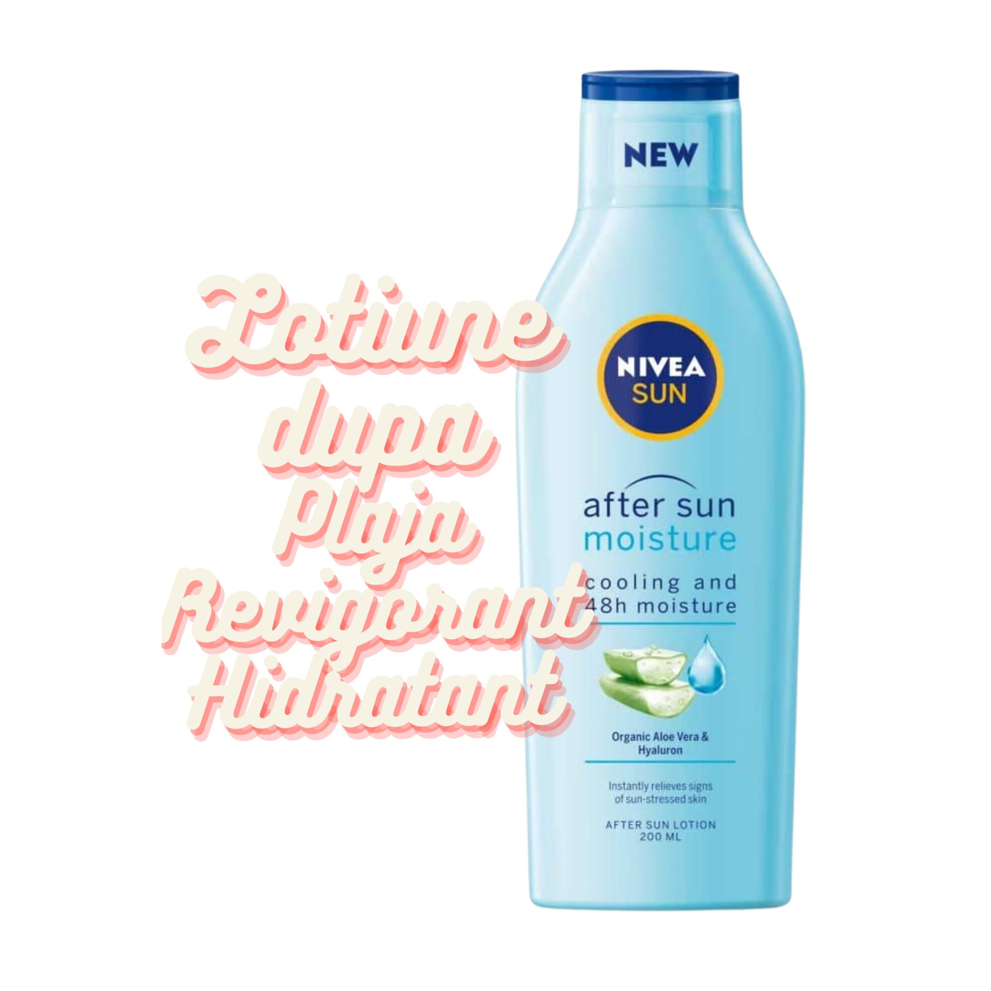 Lotiune Dupa Plaja Nivea Sun, 48h, Hidratanta, Revigoranta, 200 ml ...