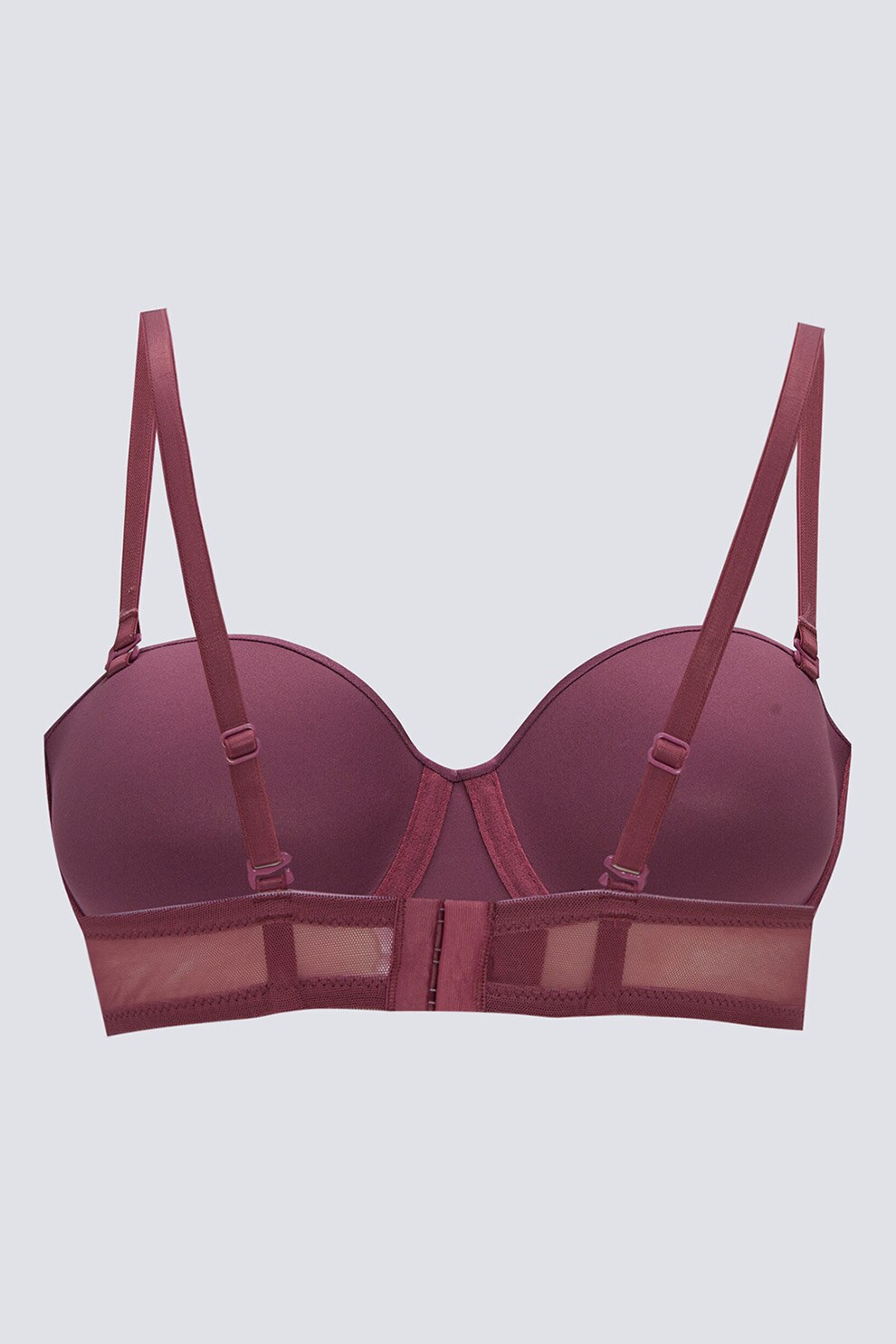 LC WAIKIKI, Sutien balconette fara burete, Violet, 80C - eMAG.ro