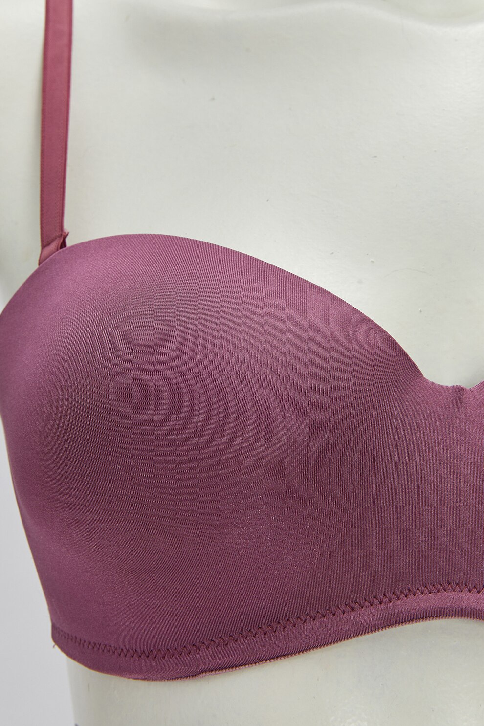 LC WAIKIKI, Sutien balconette fara burete, Violet, 80C - eMAG.ro