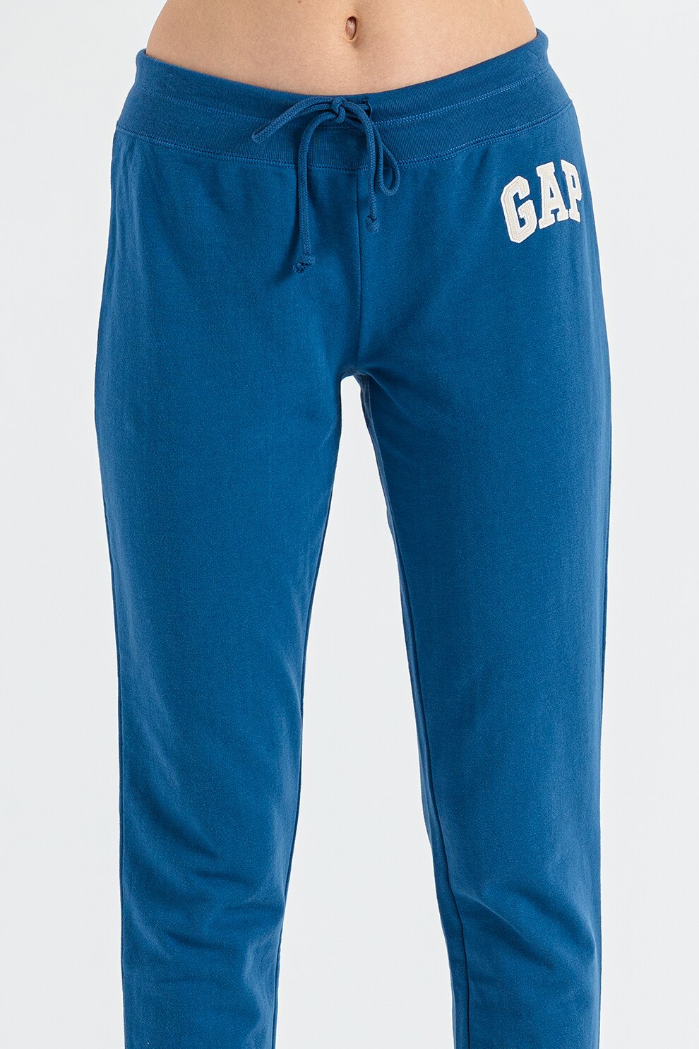 GAP, Спортен панталон с бродирано лого, Сини, S-REG - eMAG.bg