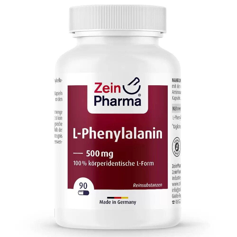 Фенилаланин ZeinPharma, 90 капсули - eMAG.bg