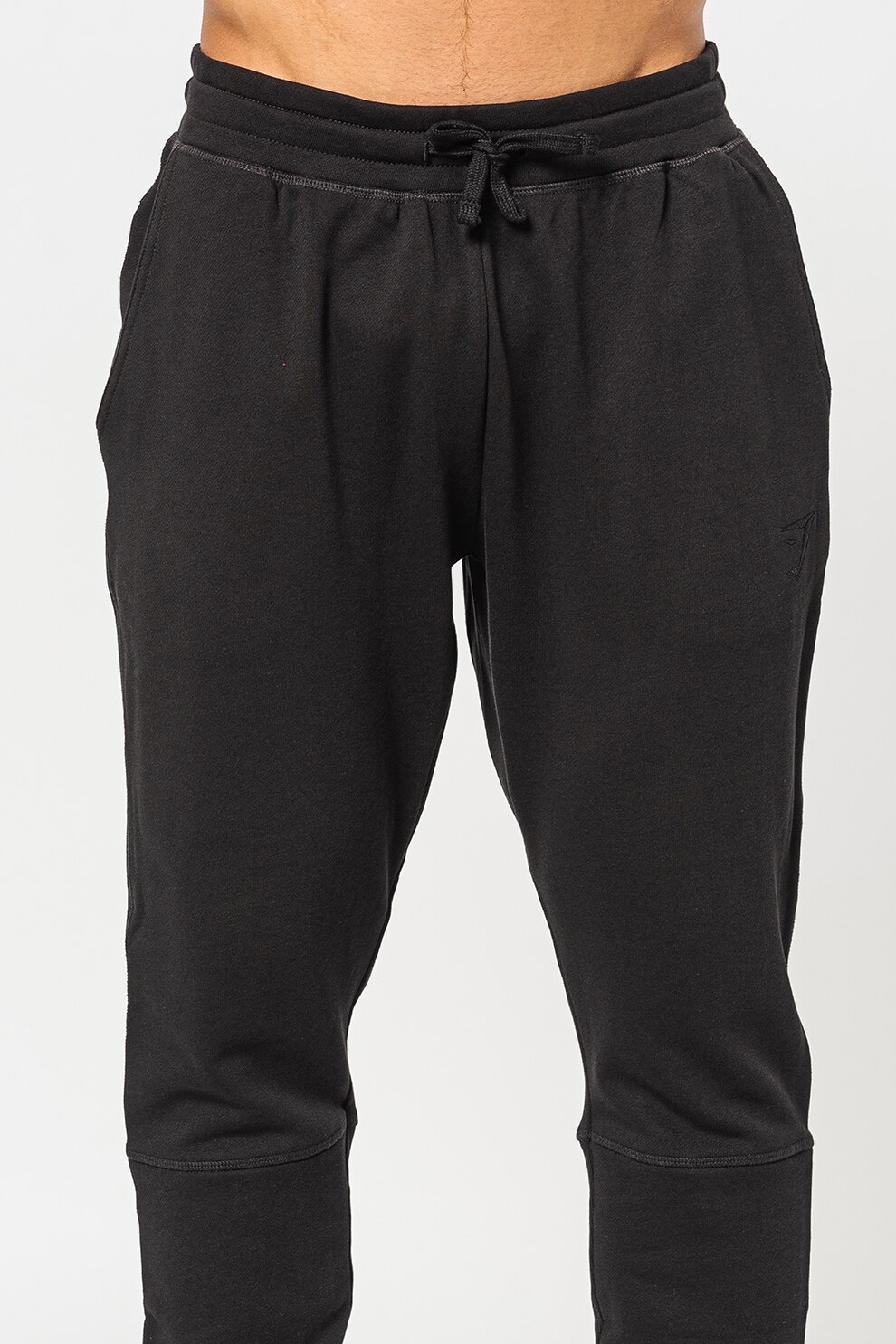 Gymshark, Фитнес панталон Compound със скосени крачоли, Черен, M - eMAG.bg