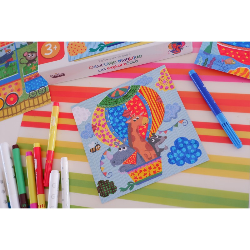Set magic de colorat, exploratorii, Crea Lign - eMAG.ro