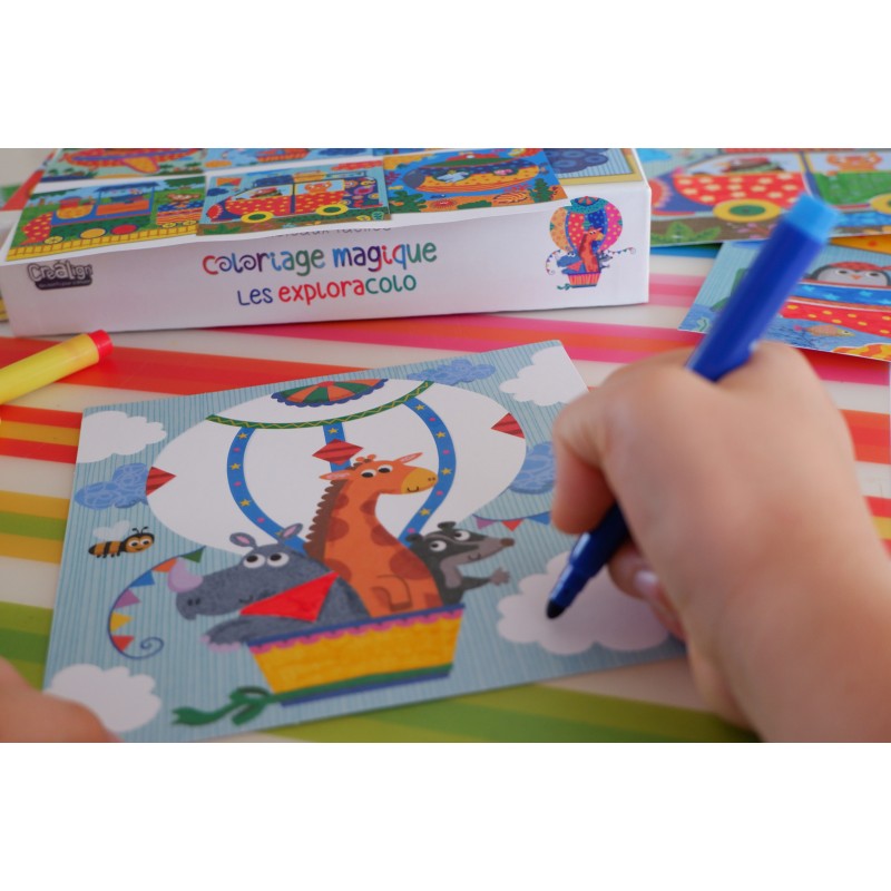 Set magic de colorat, exploratorii, Crea Lign - eMAG.ro