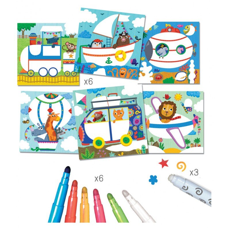 Set magic de colorat, exploratorii, Crea Lign - eMAG.ro