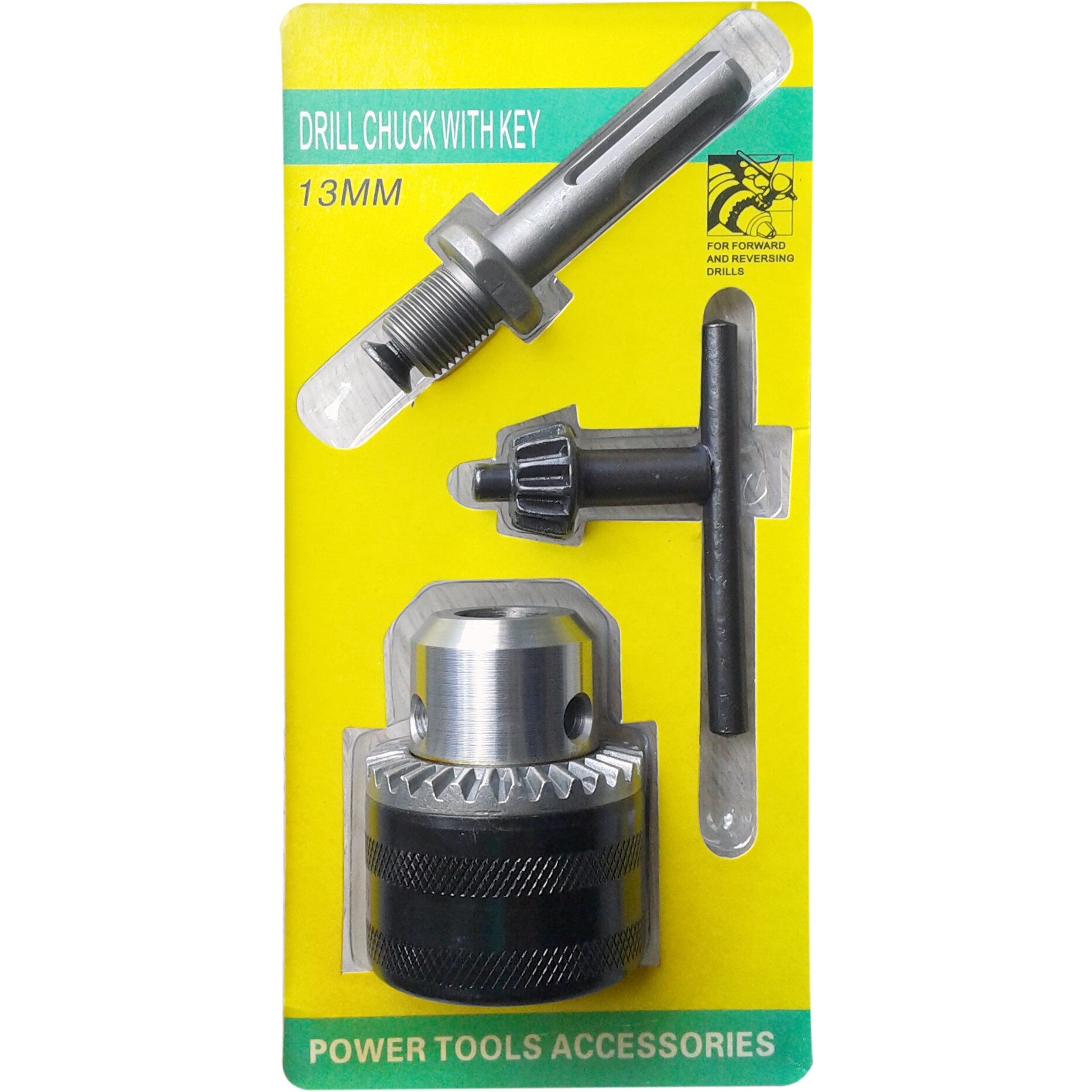 Set mandrina 13MM, cu Adaptor montare SDS Plus si Cheie mandrina - eMAG.ro