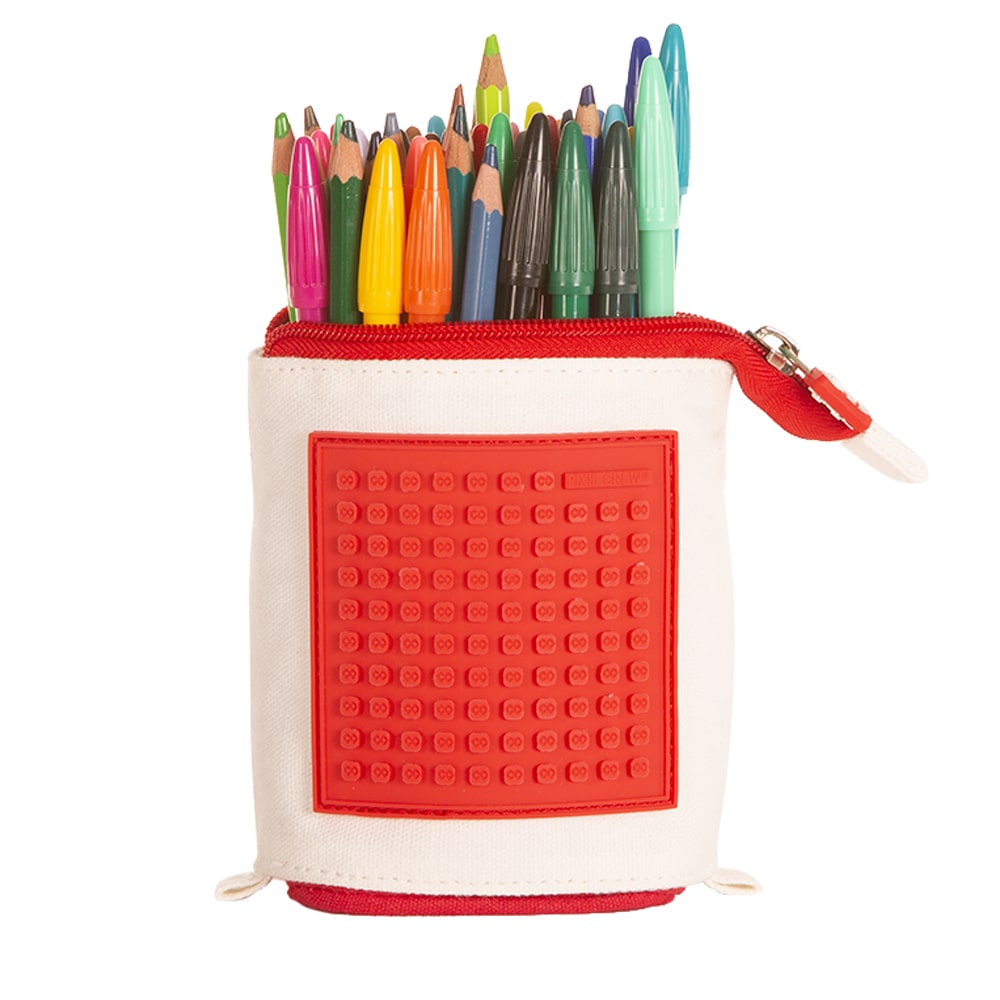 Penar neechipat Pop Up Pixie Crew, 18.5 x 12 x 5 cm, Rosu/Alb - eMAG.ro