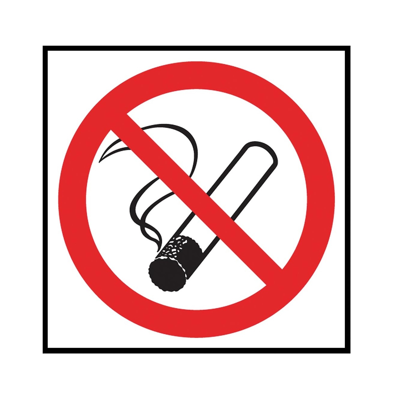 Indicator Fumatul Interzis, PVC, 150x150 mm - eMAG.ro