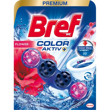 Bref Color Aktiv Fresh Flowers toalett frissítő, 50 g - eMAG.hu