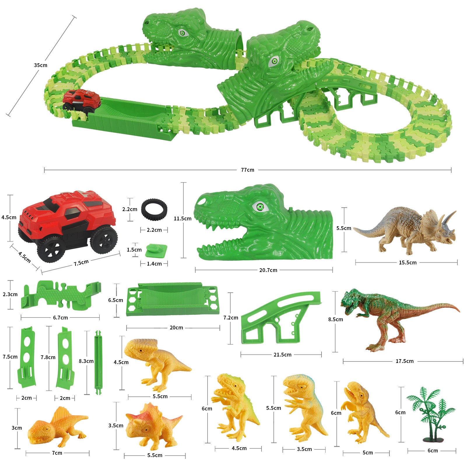 Set 165 jucarii curse masini, Areout, Plastic, 3 ani+, Multicolor - eMAG.ro