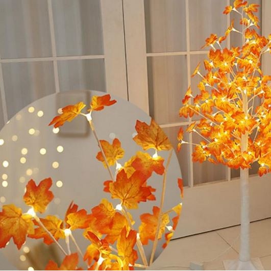 Copac Artar decorativ Alb, 180 LED, 180 cm, lumina calda - eMAG.ro