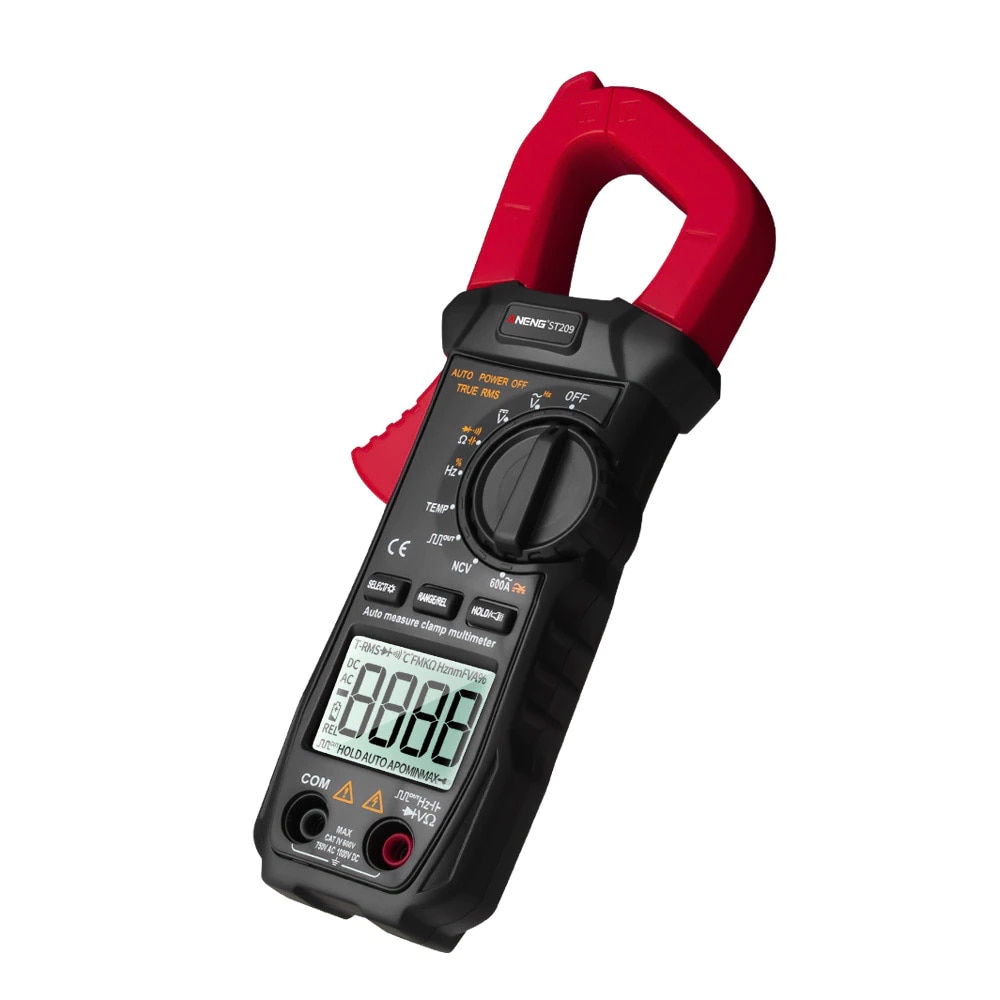 Multimetru digital cu ecran LCD, Negru - eMAG.ro