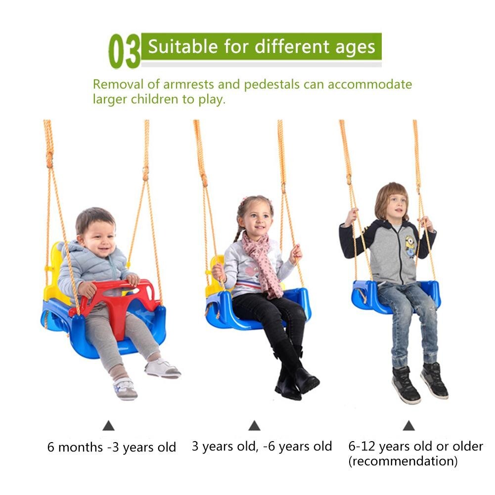 Leagan pentru copii 3 in 1, multicolor - eMAG.ro