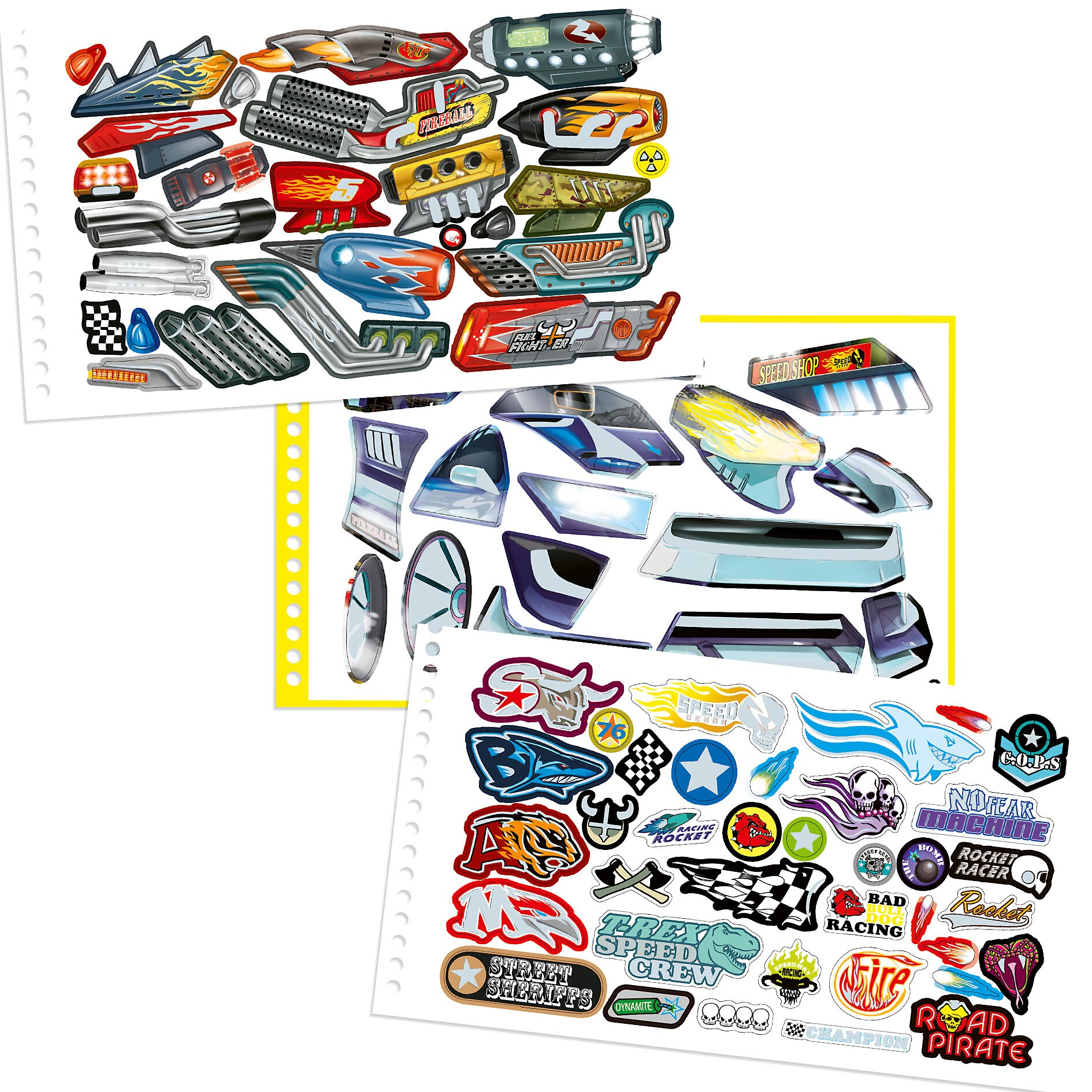 Carte Colorat creativa Monster Cars - eMAG.ro