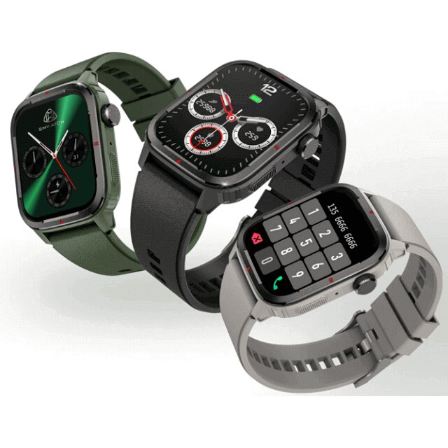 Smartwatch QATAR™ IdealStore, Dimensiune ecran 1.7 inch, Rezistent la ...