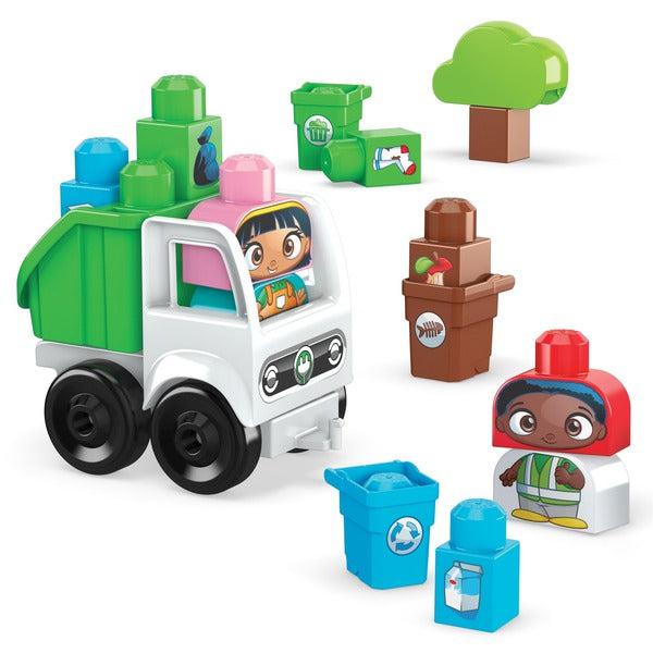 Mattel Mega Bloks Green Town újrahasznosító csapat járművel - eMAG.hu