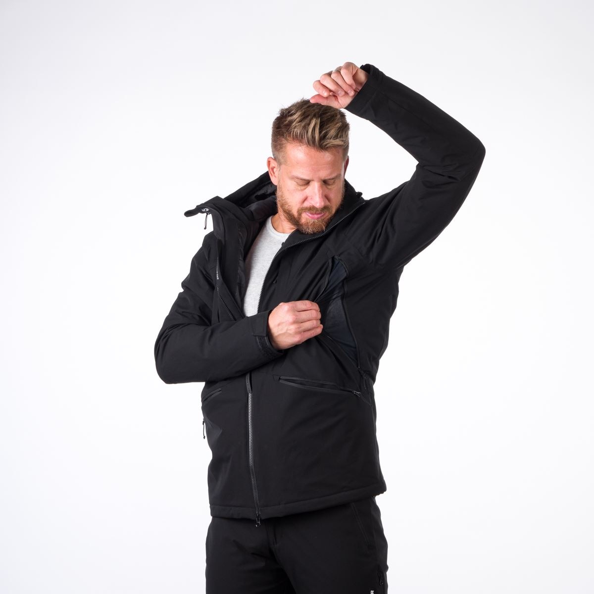 Geaca snowboarding alungita cu izolatie termica pt barbati NORTHFINDER ...