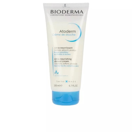Gel de dus crema pentru piele sensibila, Bioderma, Atoderm, 200 ml ...