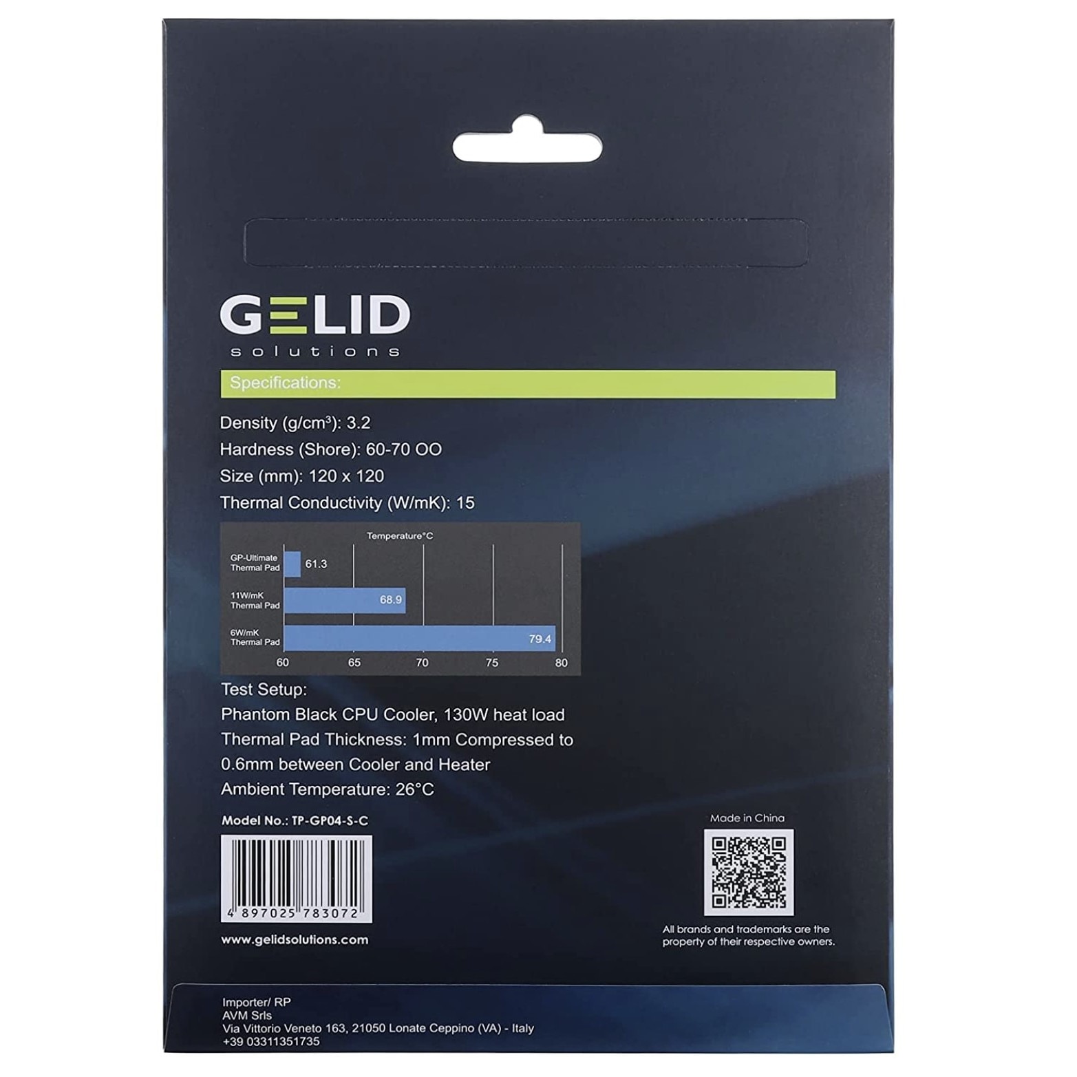 Pad Termic - Thermal Gelid GP-Ultimate 120x120, 1.5mm - eMAG.ro