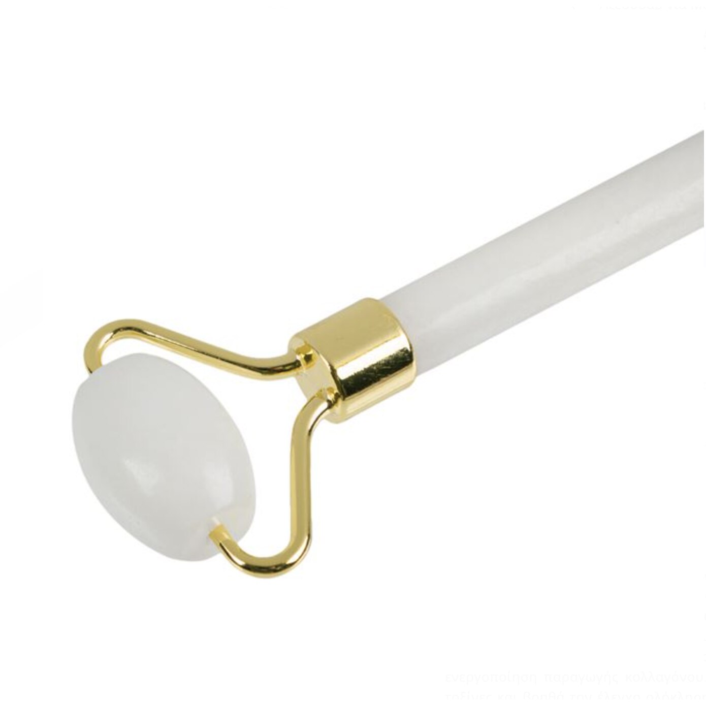 Dispozitiv pentru masaj facial si gat, cu piatra de jad alb, JMB ...