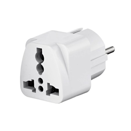 Adaptor priza UK Anglia/USA la Europa 16A, LightApp - eMAG.ro