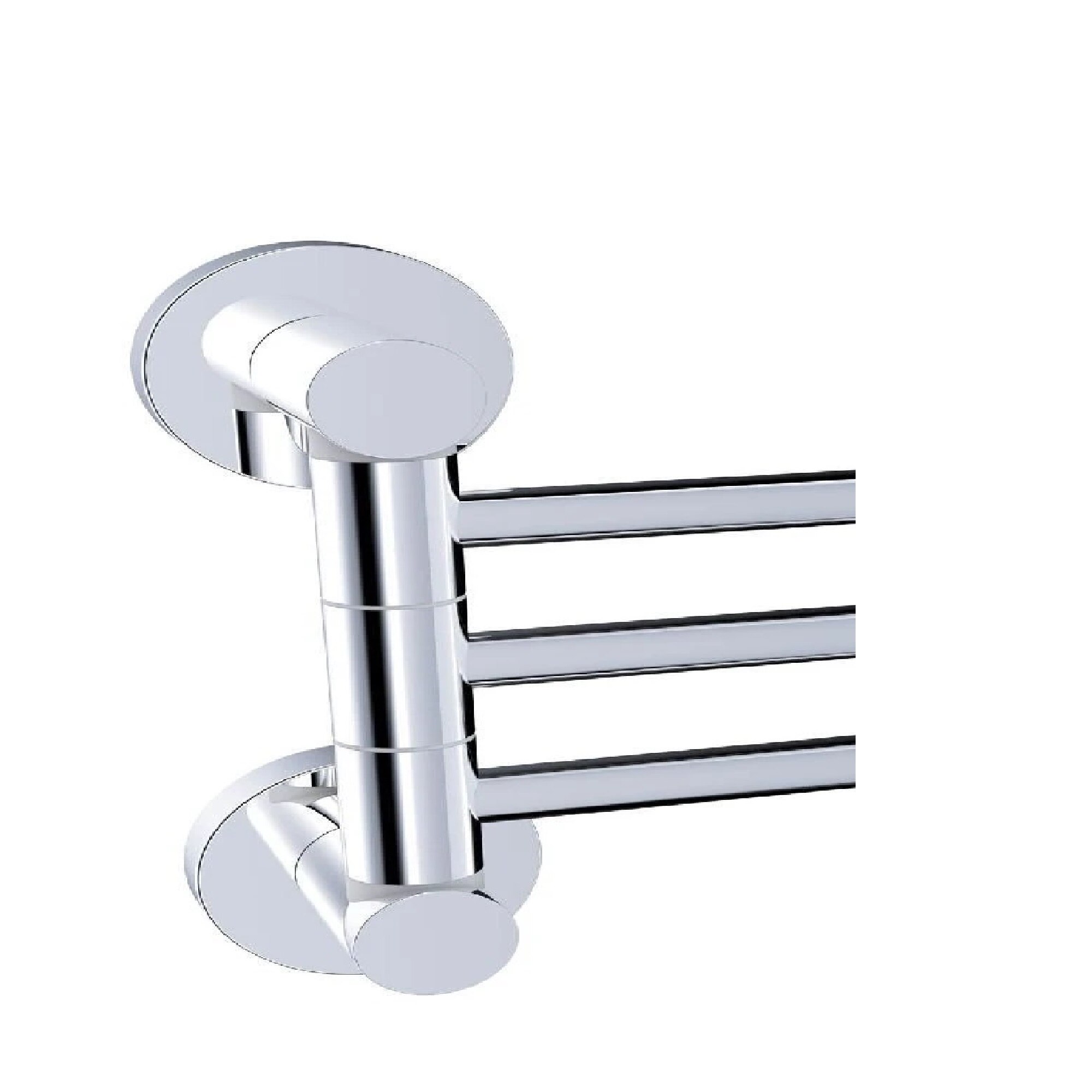 Suport pentru prosop baie Divers-Shop, cu 3 bare si fixare prin ...