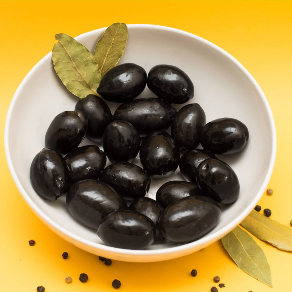 Masline Negre Intregi Hutesa, 350 g - eMAG.ro