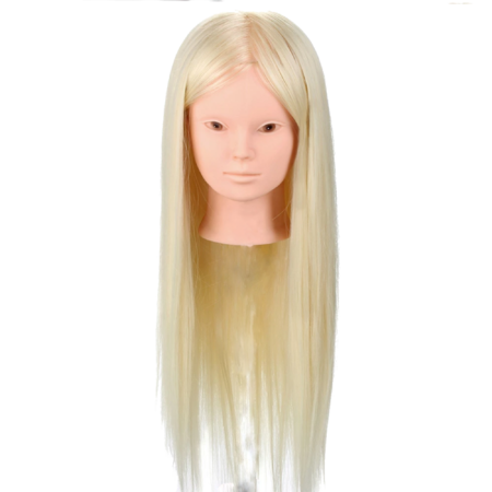 Cap Manechin Coafor Par Lung Natural Blond, fara machiaj - eMAG.ro