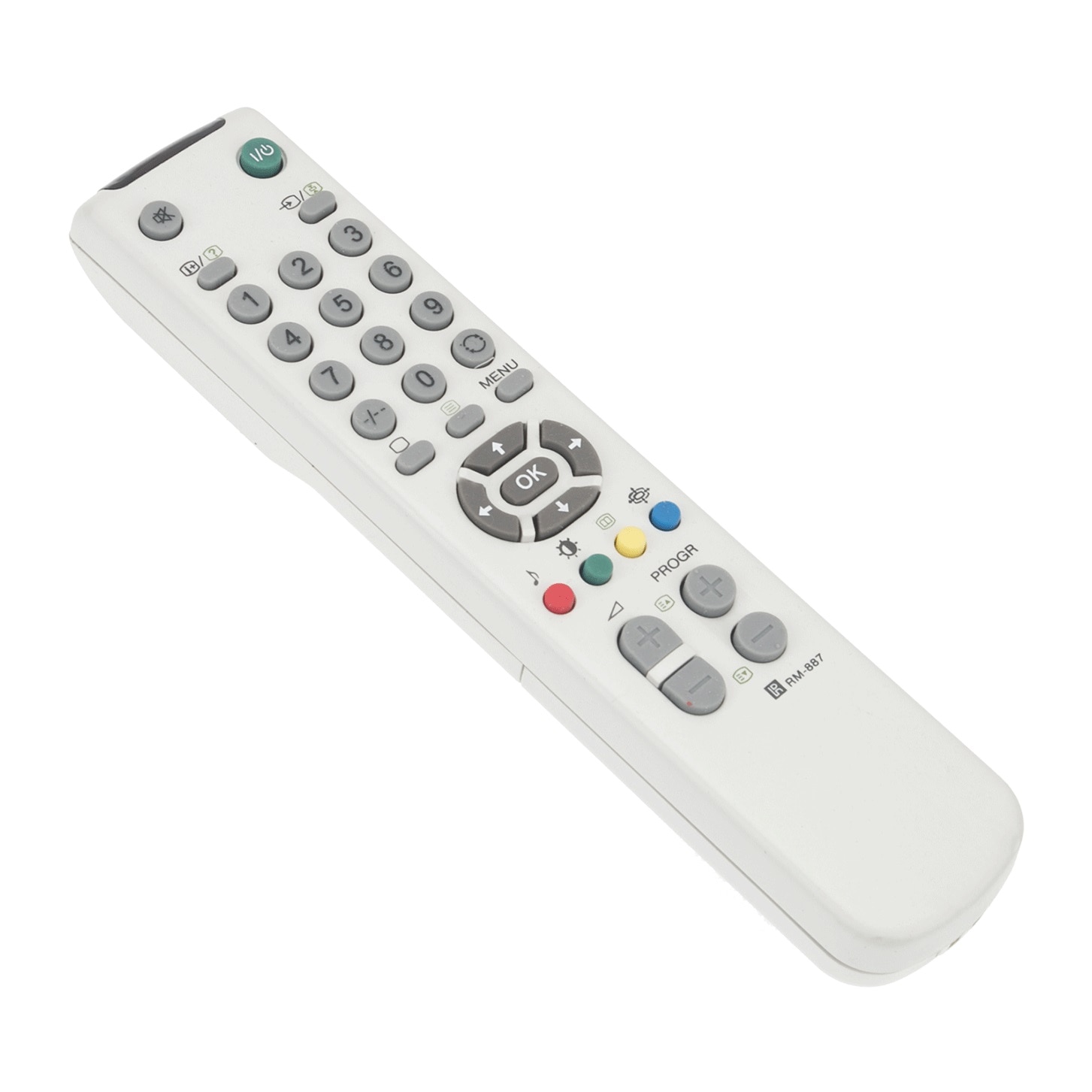 Telecomanda TV compatibila Sony RM-887, alba, baterii incluse - eMAG.ro