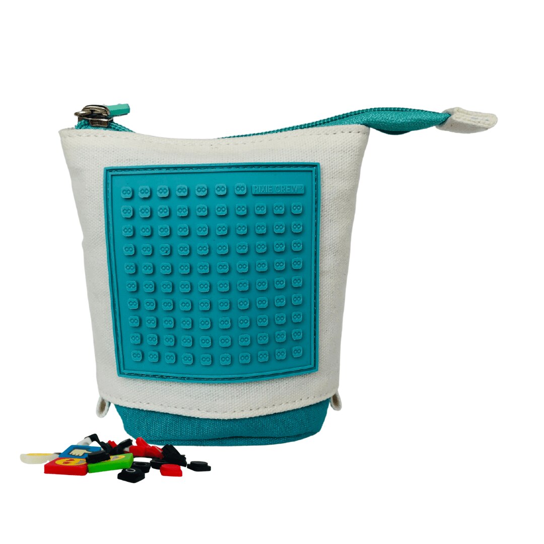 Pop Up Несесер Pixie Crew Turquoise/White, Тюркоаз/Бял - eMAG.bg