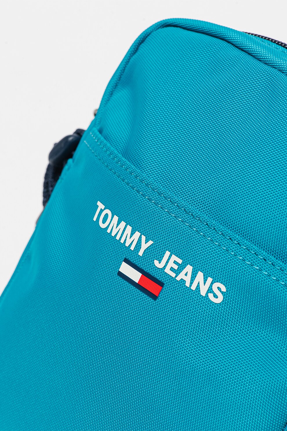 Tommy Jeans, Geanta crossbody Essential Reporter, Turcoaz, Bleumarin ...