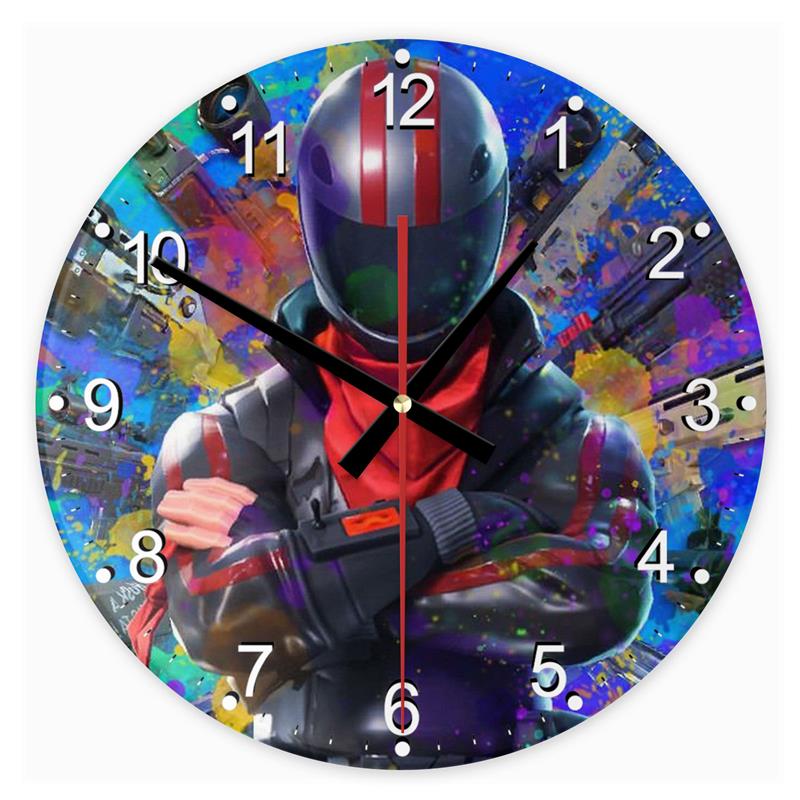 Ceas circular din sticla, Fortnite 47, multicolor,20 cm - eMAG.ro