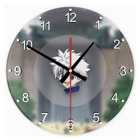 Ceas circular din sticla, Hunter X Hunter 16, multicolor,20 cm - eMAG.ro