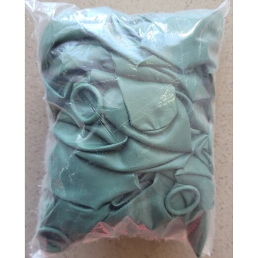 Set 50 baloane latex verde maslin 23 cm - eMAG.ro