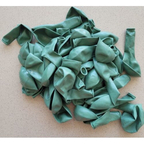 Set 50 baloane latex verde maslin 23 cm - eMAG.ro