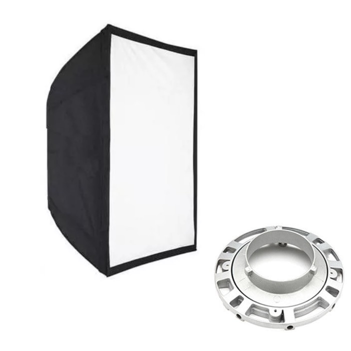 Softbox 40x40cm cu montura Bowens - eMAG.ro
