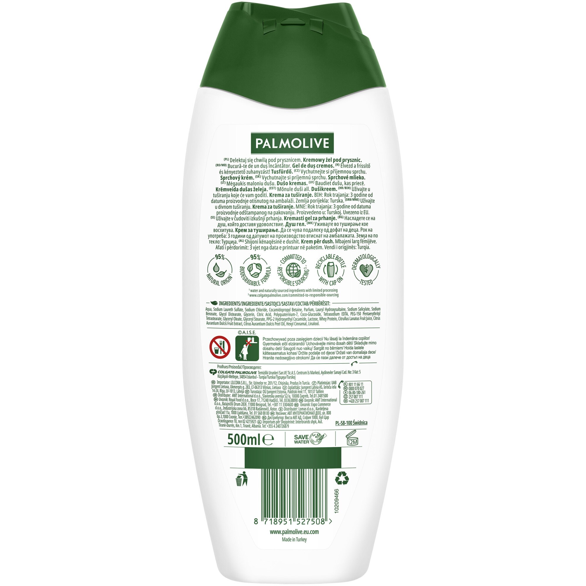 Palmolive Smoothies Exotic Watermelon tusfürdő, 500 ml - eMAG.hu