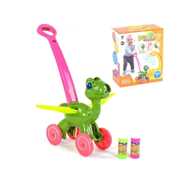 Elemes buborékfújó tológép, Dínó - eMAG.hu