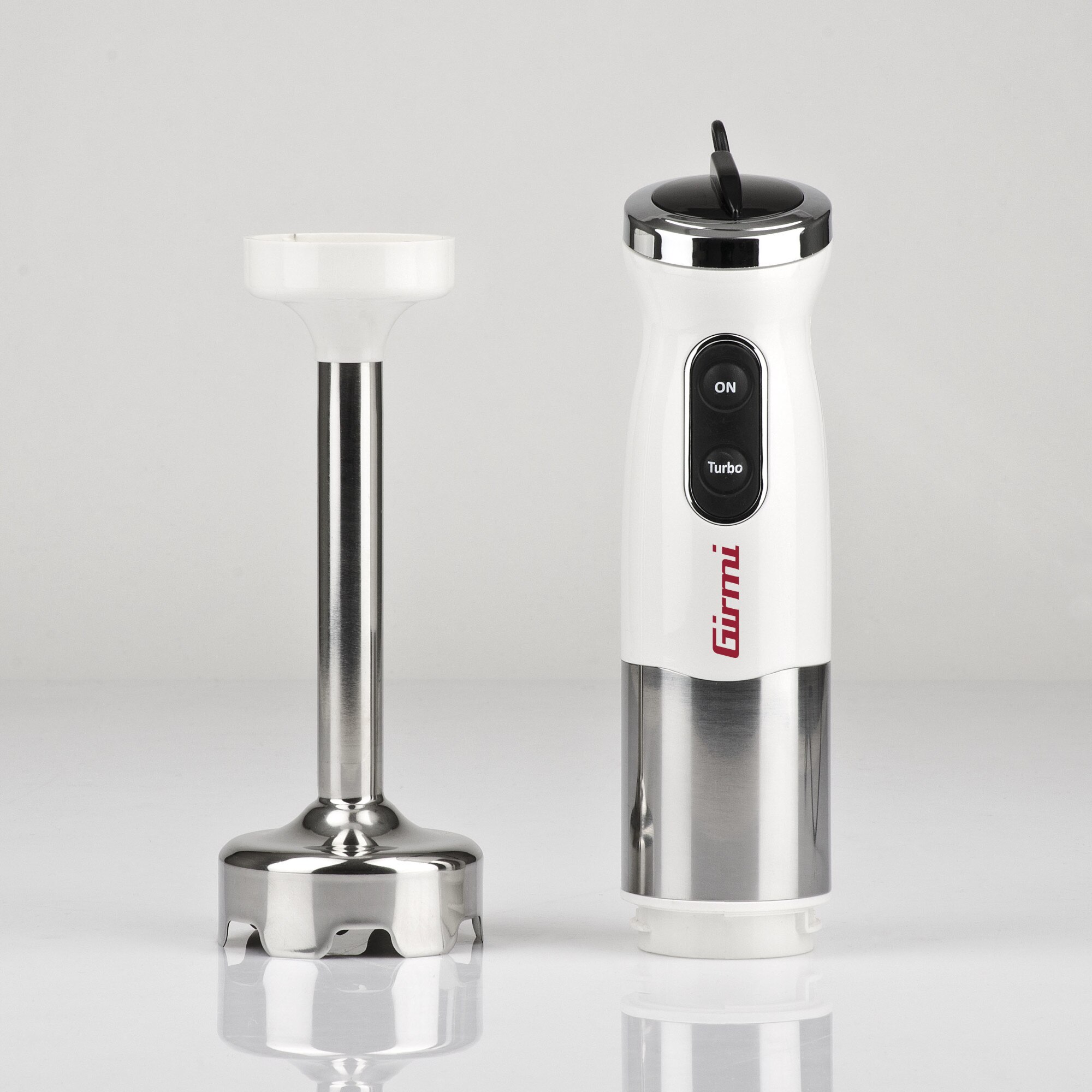 Mixer vertical + Accesorii, Girmi, Argintiu - eMAG.ro