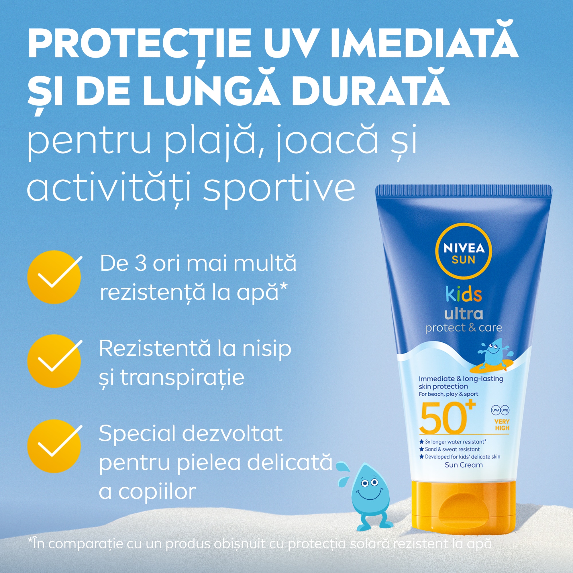 Lotiune de protectie solara pentru copii Nivea Sun Ultra Protect & Play ...