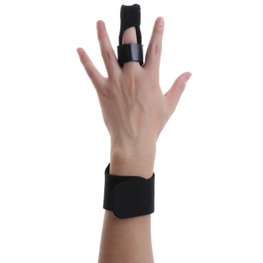 Orteza imobilizare deget, protectie si suport, CRM, reglabila, negru ...