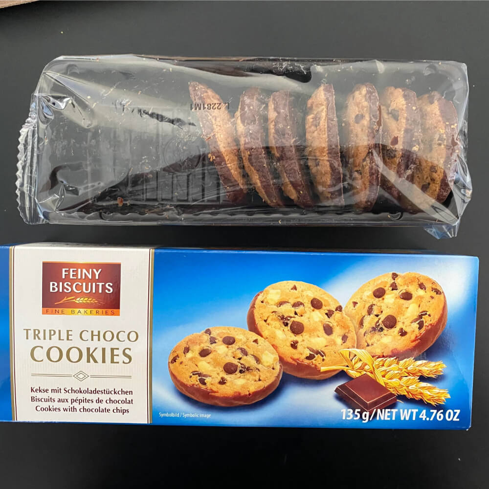 Fursecuri Triple Choco Feiny Biscuits, 135 g - eMAG.ro