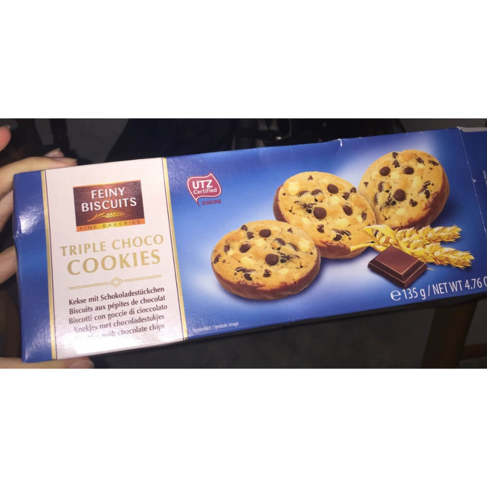 Fursecuri Triple Choco Feiny Biscuits, 135 g - eMAG.ro