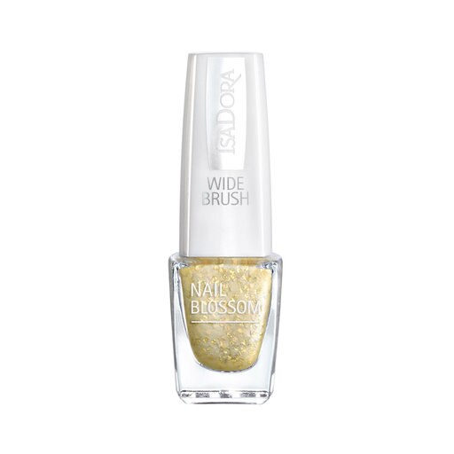Лак за нокти с блестящ ефект, Isadora, Nail Blossom, 901-Golden Floral ...