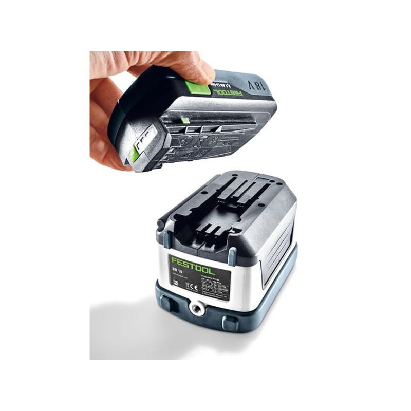 Radio FM portabil Festool, Bluetooth/AUX, Afisaj LCD, Acumulator ...