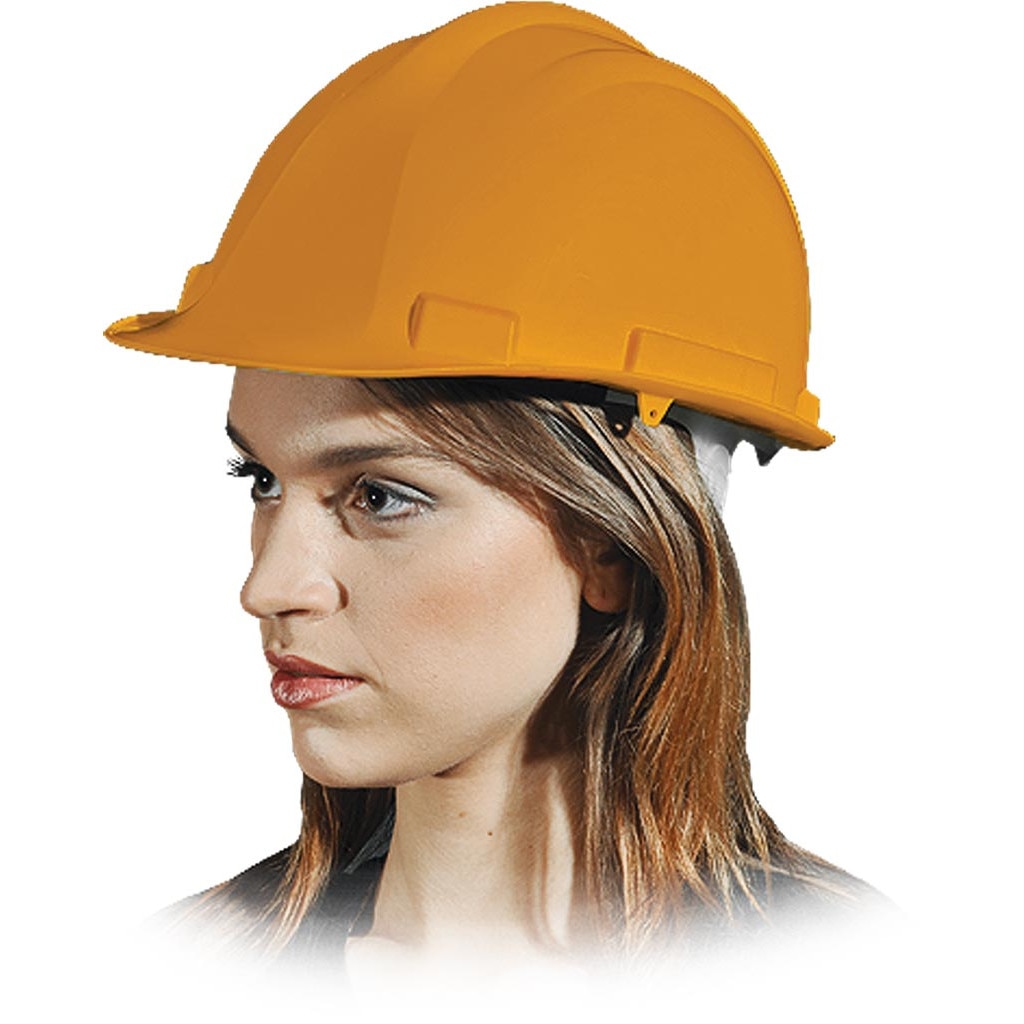 Casca de protectie, Polipropilena, Portocaliu UNIVER-KASP - eMAG.ro