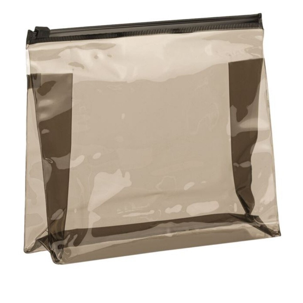 Portfard, negru/transparent, 20x6x16 cm - eMAG.ro