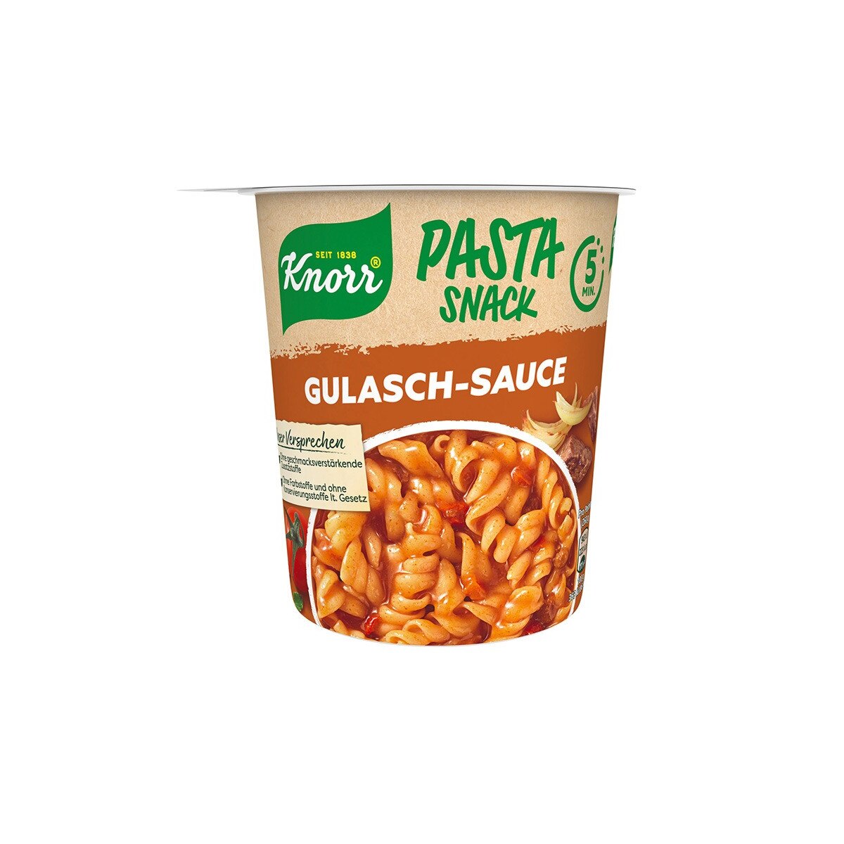 Paste Snack, Instant, Sos Gulash, 60 g, Knorr - eMAG.ro