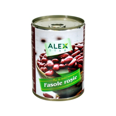 Conserva, fasole rosie, boabe, 400g, Alex Star - eMAG.ro