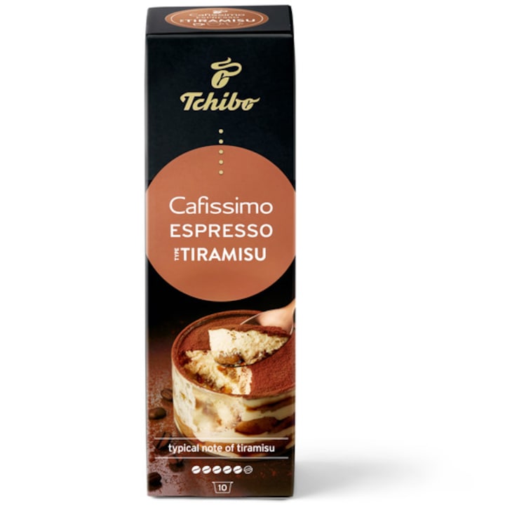 Cafea Tchibo Cafissimo Espresso Tiramisu, 10 capsule - eMAG.ro